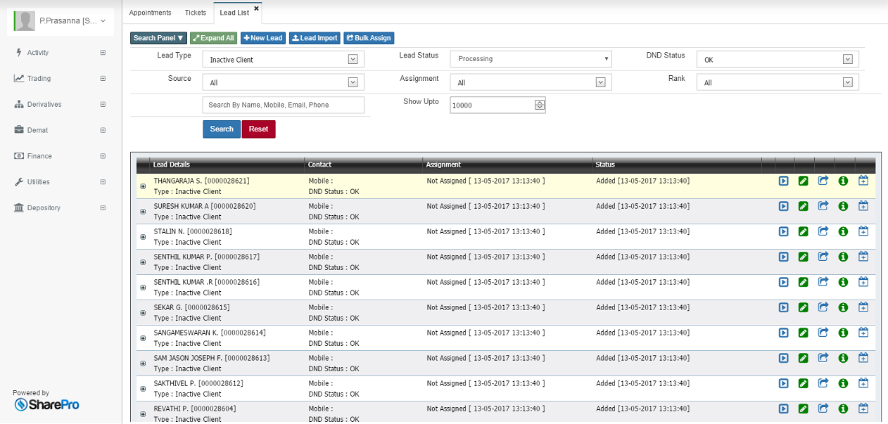 Sales Management – StanSoft