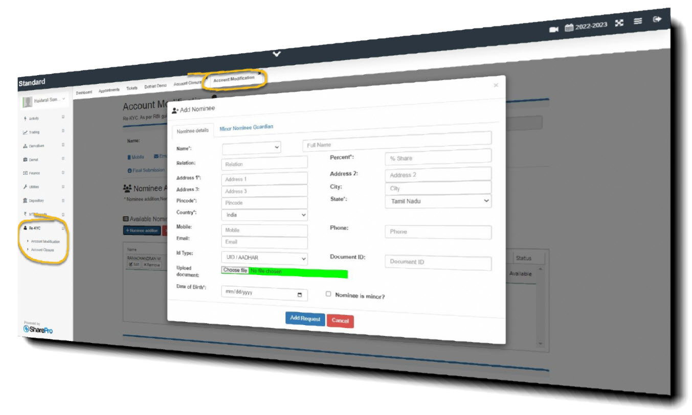 eKyc and reKYCpg2 – StanSoft